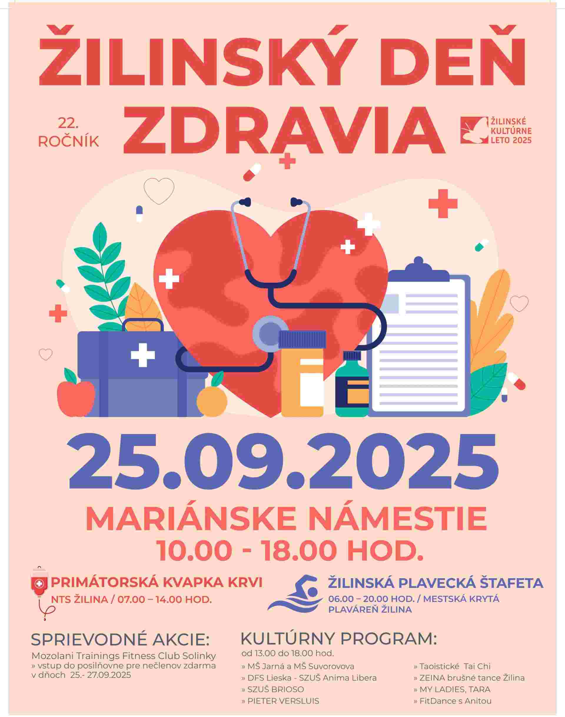 Žilinský deň zdravia - Mesto Žilina
