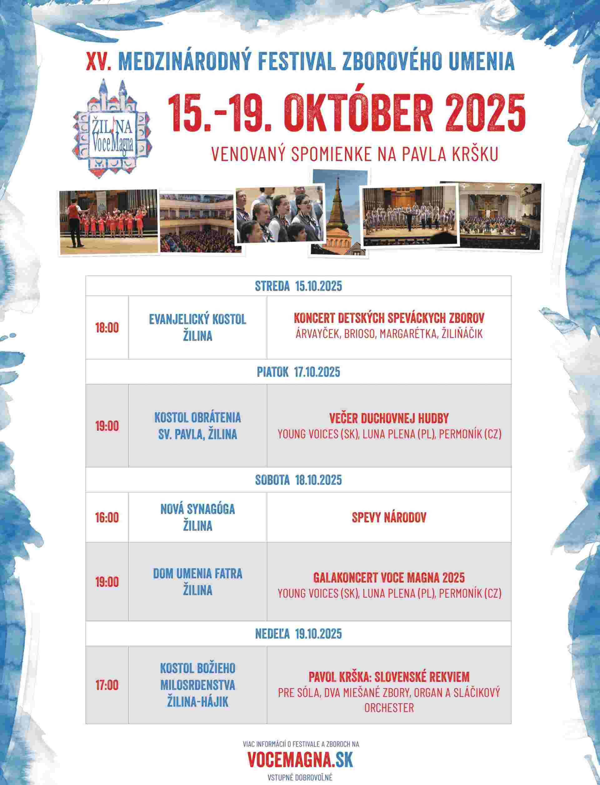 Voce Magna - Mesto Žilina