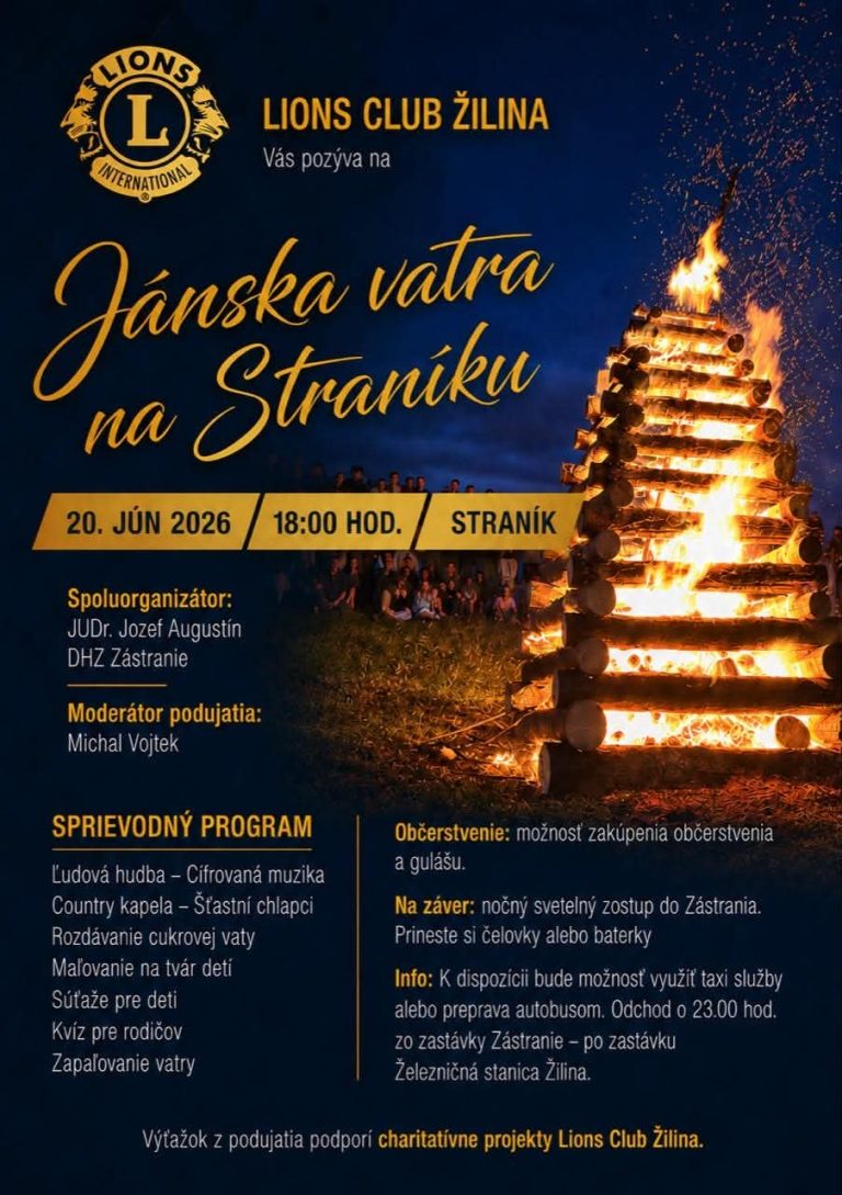 Jánska vatra na Straníku - Mesto Žilina